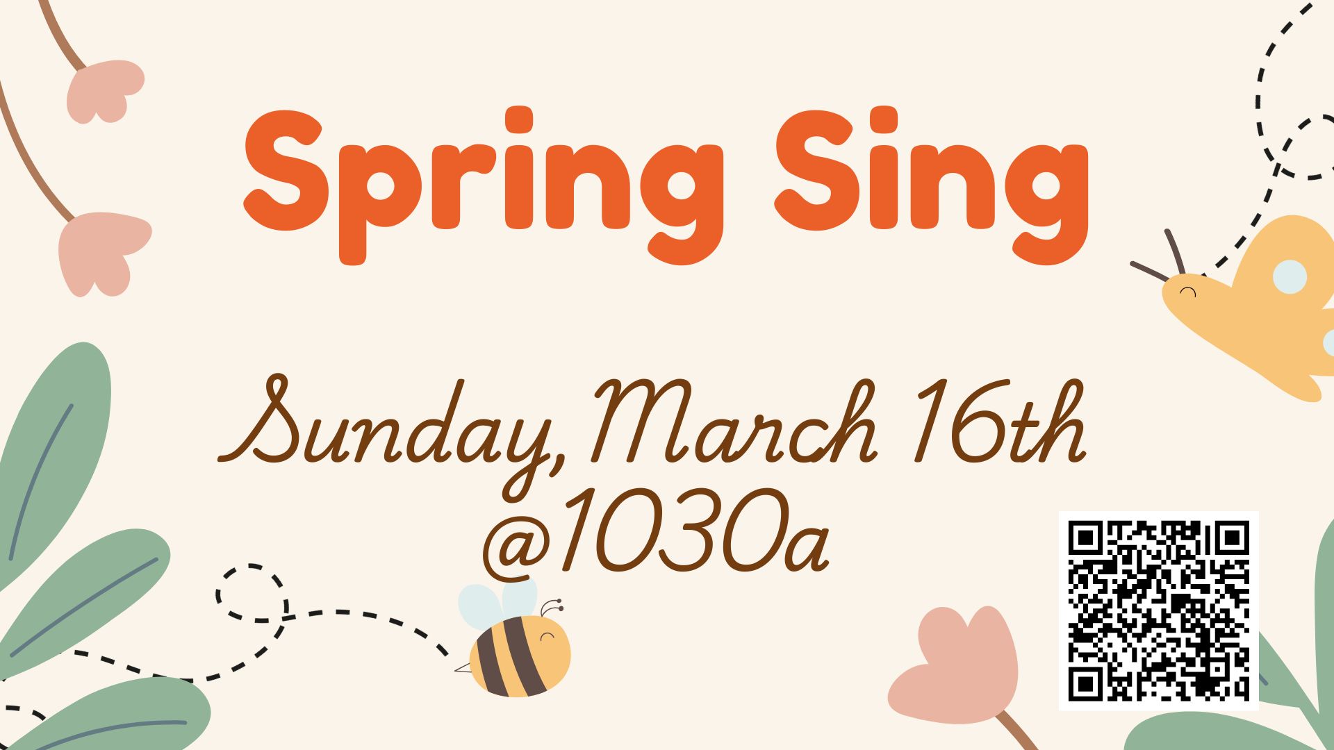 Spring Sing Food & Beverage Signups - Christ Pacific - A Local ...